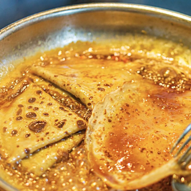 CRÊPES SUZETTE DANS L'INOX - Culinarion