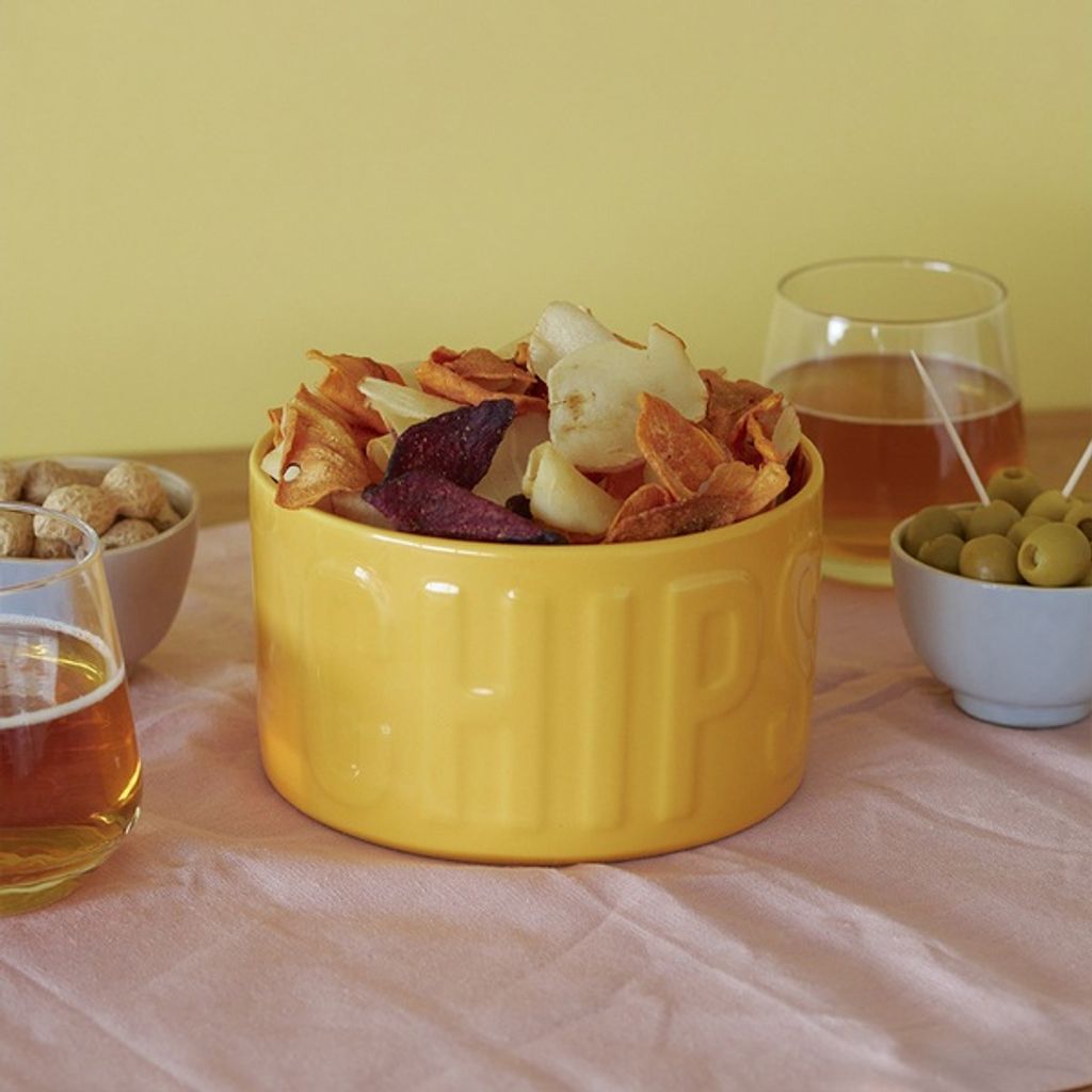 Coupelle Chips 15cm Jaune Balvi - Ambiance & Styles