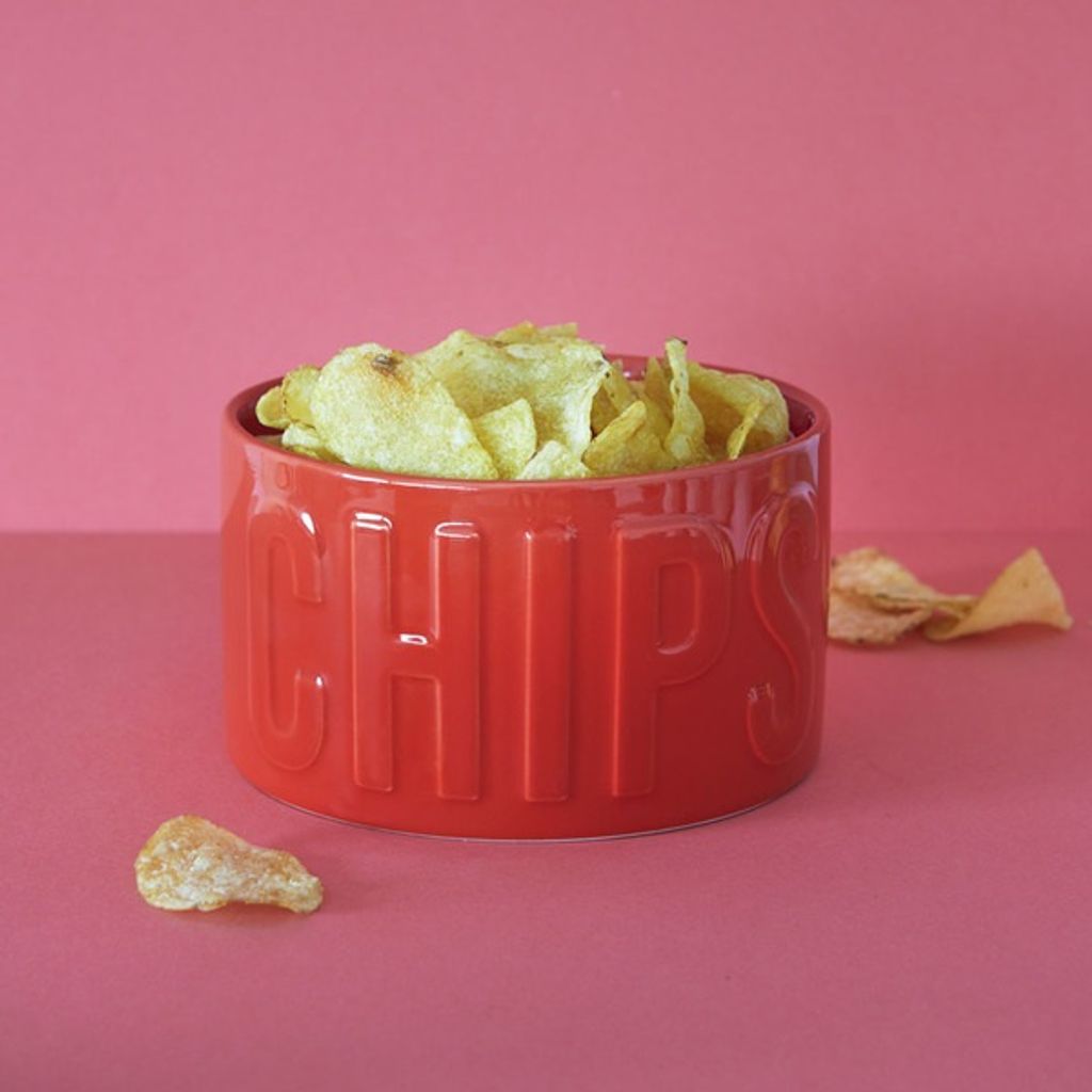 Coupelle Chips 15cm Rouge Balvi - Ambiance & Styles