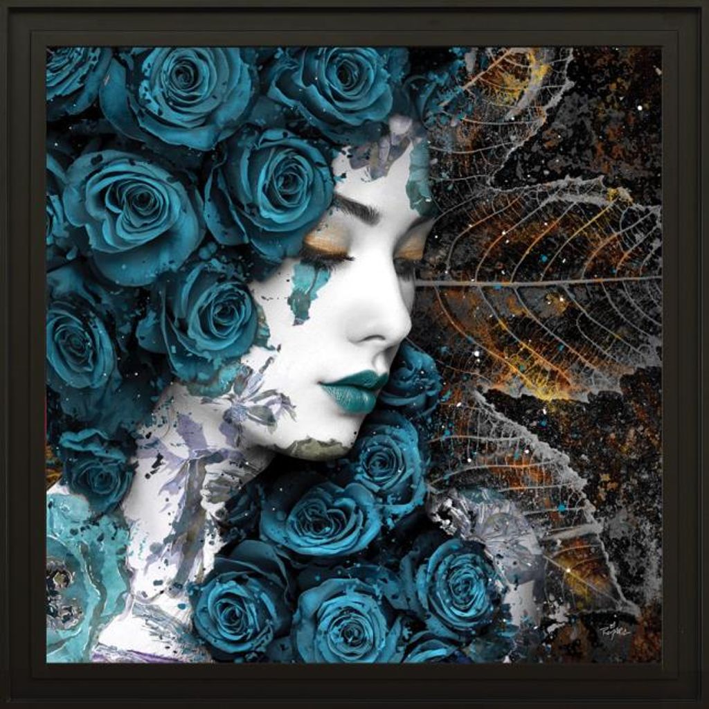 TOILE ROMARIC MARIA 80 X 80 cm Cadr'aven - Ambiance & Styles