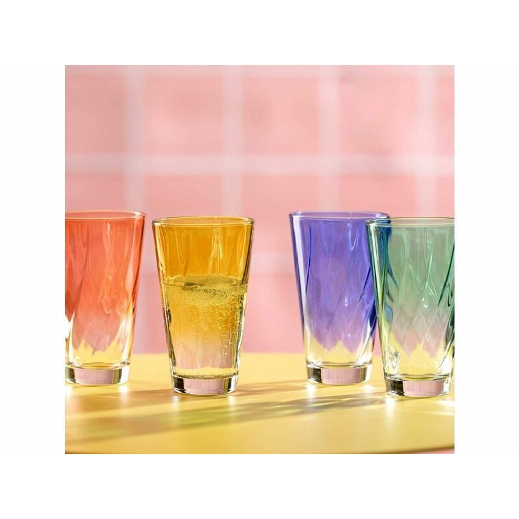 Lot de 4 verres hauts Twist 30 cl Leonardo - Ambiance & Styles