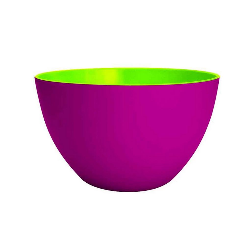 Saladier DUO framboise/vert 18cm Zak! Designs - Ambiance & Styles