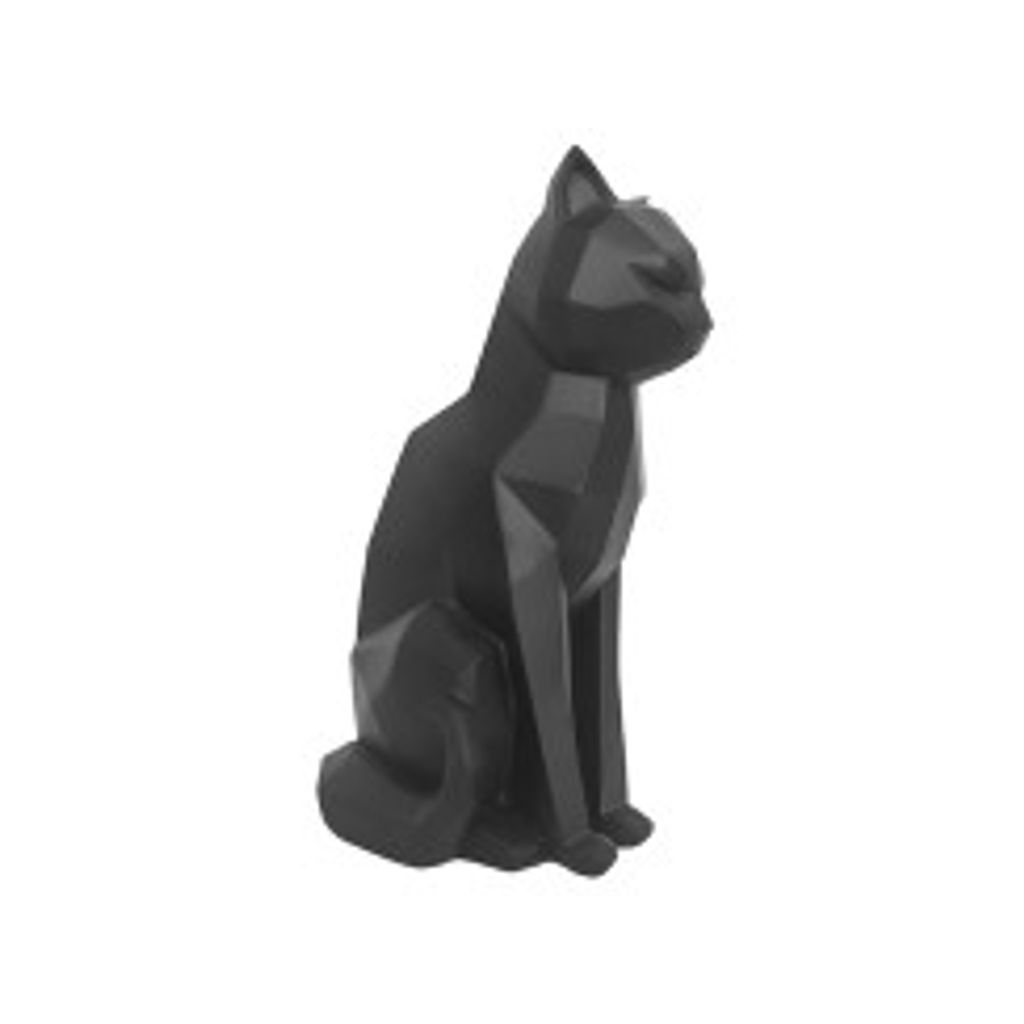 Statue origami chat assis Present Time - Ambiance & Styles