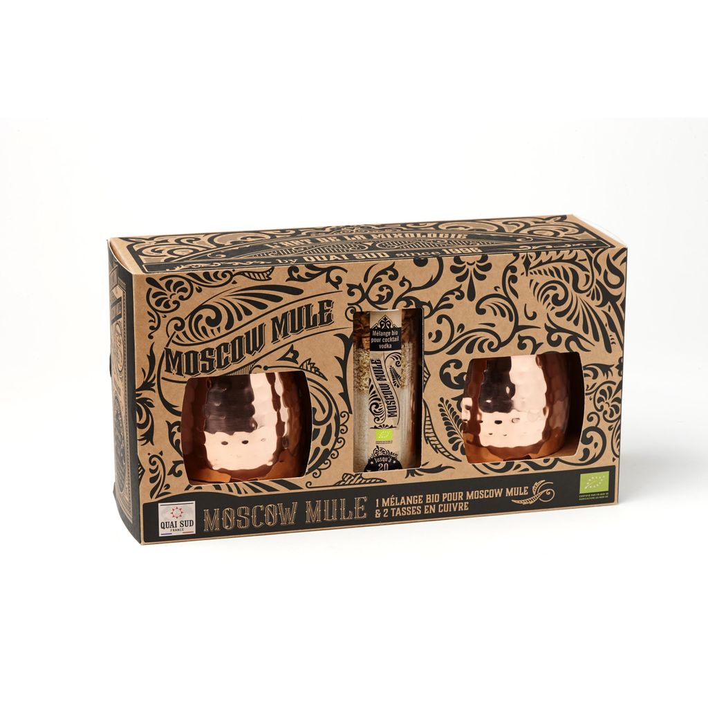 Coffret mélange bio pour cocktail Moscow Mule Quai sud - Ambiance & Styles