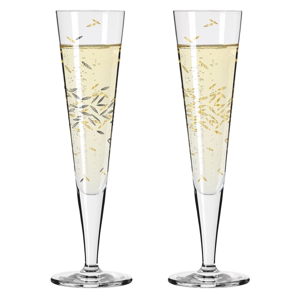 Coffret flûtes CHAMPUS GOLDNACHT Ritzenhoff - Ambiance & Styles