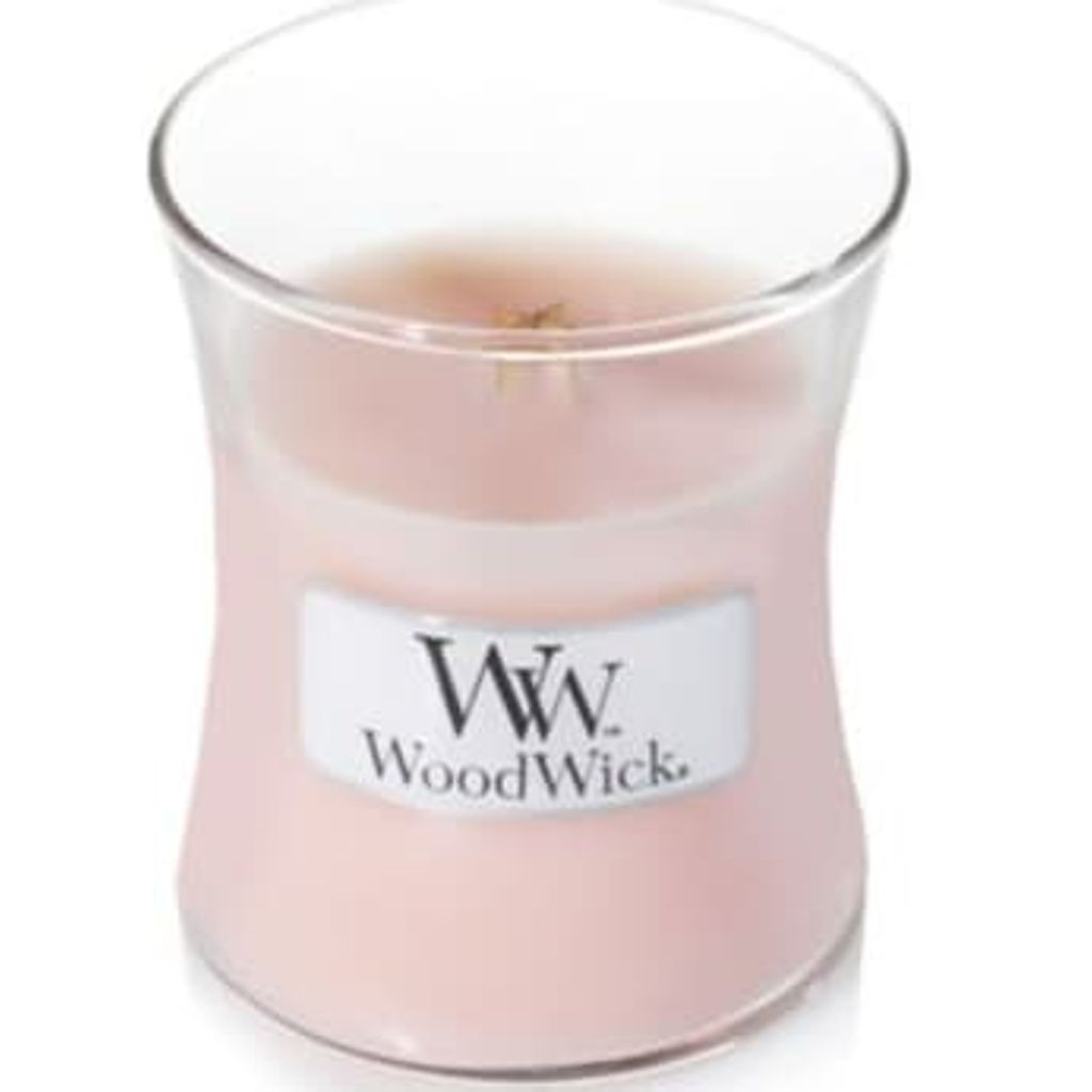 Bougie parfumée Coucher de soleil Mini jarre 85 g Woodwick® - Ambiance ...