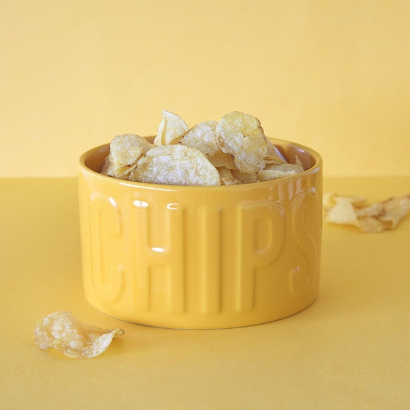 Coupelle Chips 15cm Jaune Balvi - Ambiance & Styles