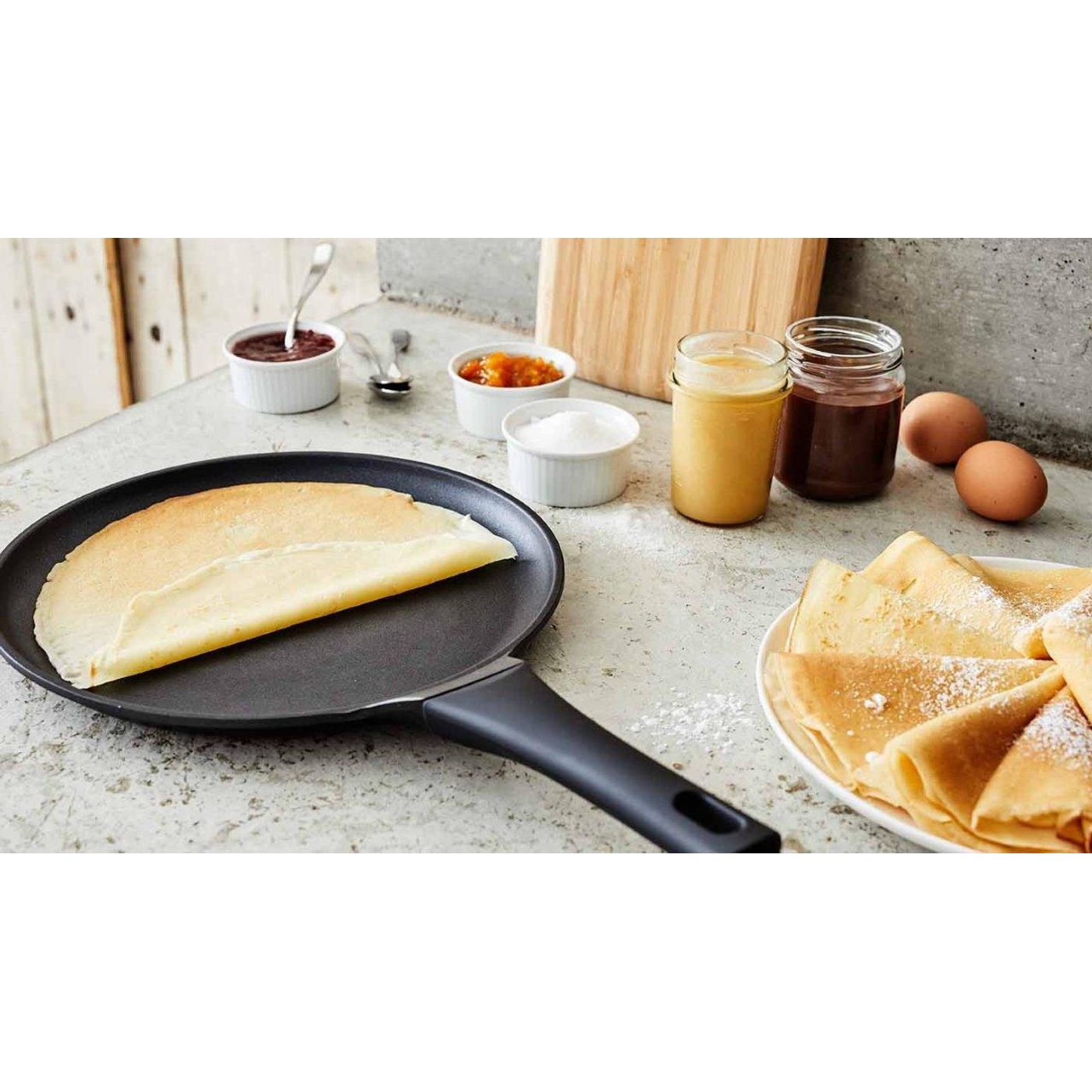 Poêle à crêpes 28 cm Chefs & Co - Ambiance & Styles