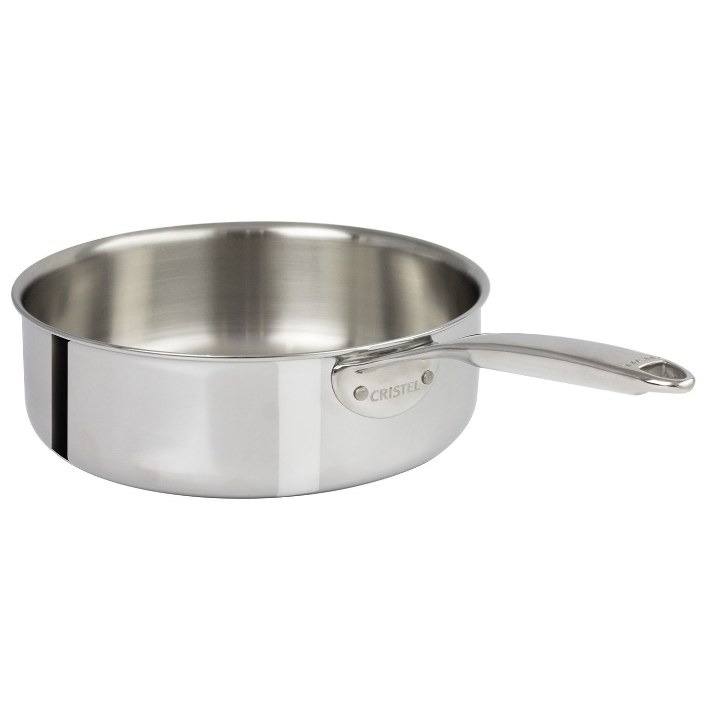 Sauteuse Ultraply Castel Pro D24 cm Cristel - Culinarion