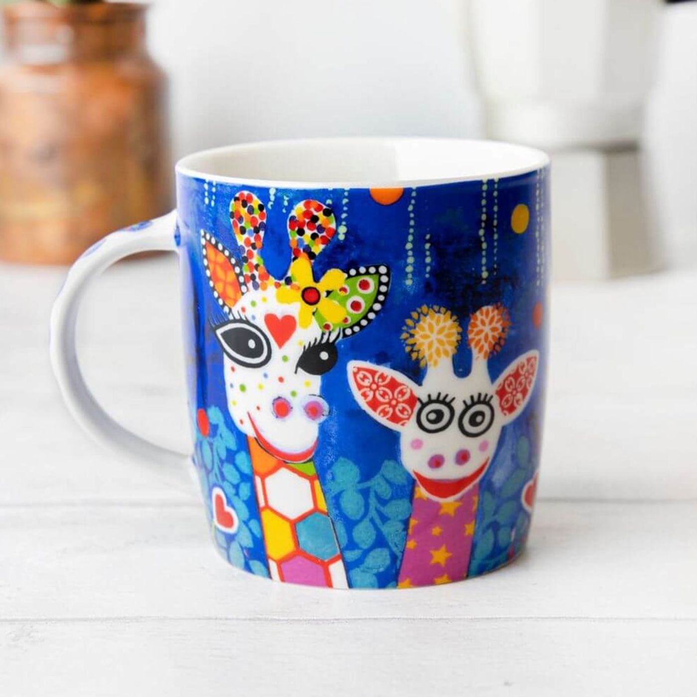 Mug Love Hearts Girafe Mr Gee 37cl Maxwell & Williams™ - Ambiance & Styles