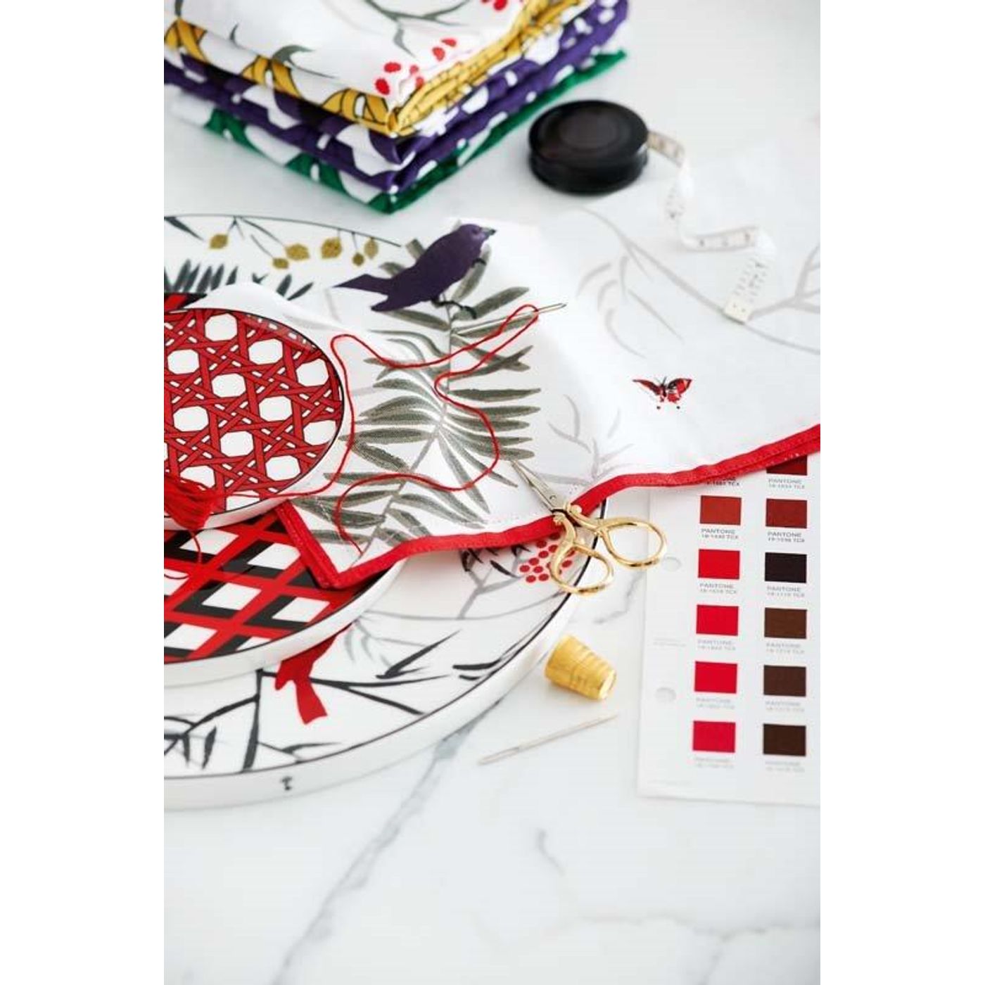 Bol TREE OF LIFE rouge - Ambiance & Styles
