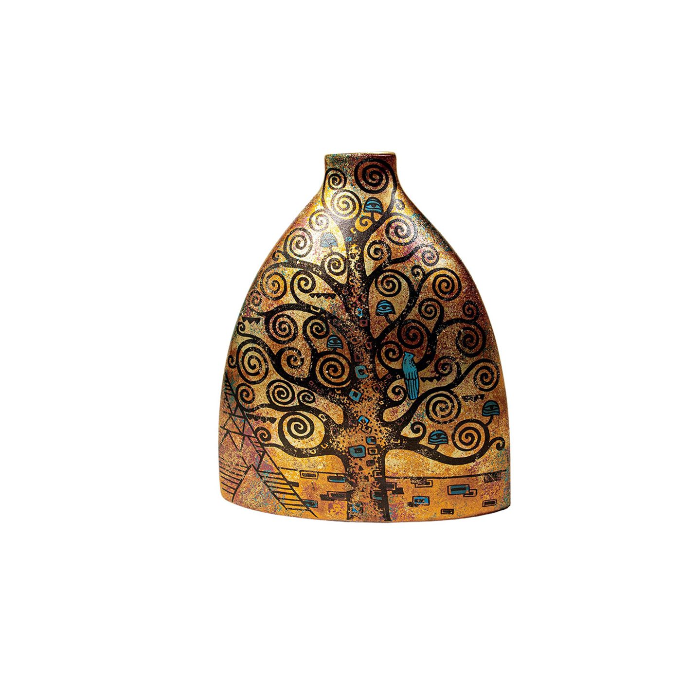 VASE L'ARBRE DE VIE KLIMT H. 37,5 CM Socadis - Ambiance & Styles
