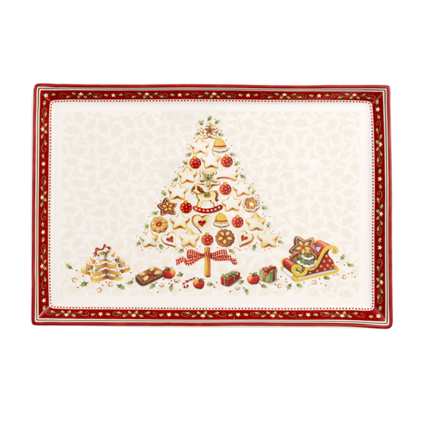 Plat à cake sapin 39 x 26,5 cm Villeroy & Boch - Ambiance & Styles