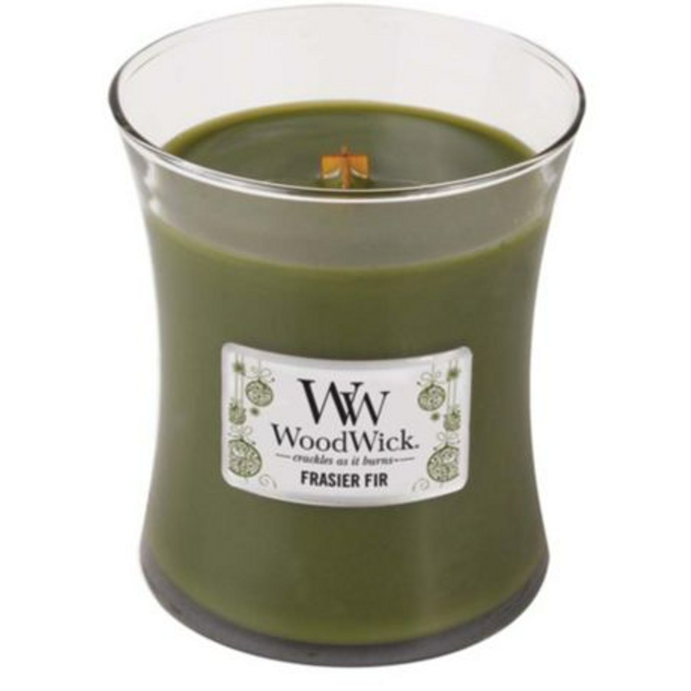 Bougie mini jarre sapin de fraser 275g Woodwick® - Ambiance & Styles