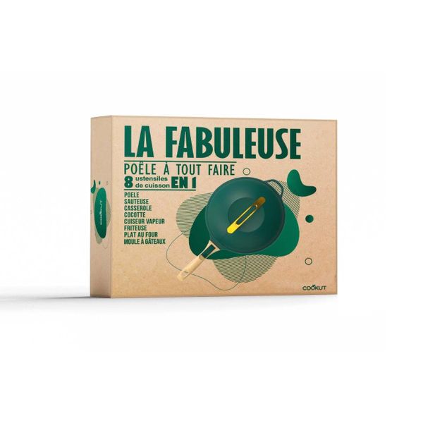 La fabuleuse poêle 8 en 1 Canopée 28cm COOKUT - Ambiance & Styles