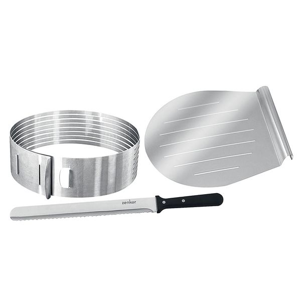 Coupe-gâteau 3 pièces - Culinarion