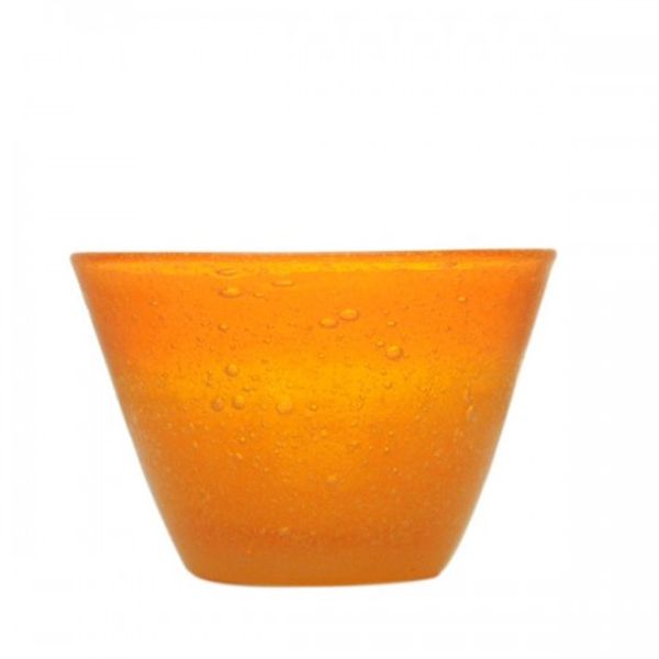 Coupelle bullée Colors 11,5cm mandarine MEMENTO® - Ambiance & Styles